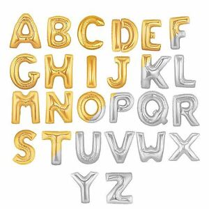 Helium Letter Balloons - The London Balloon Shop